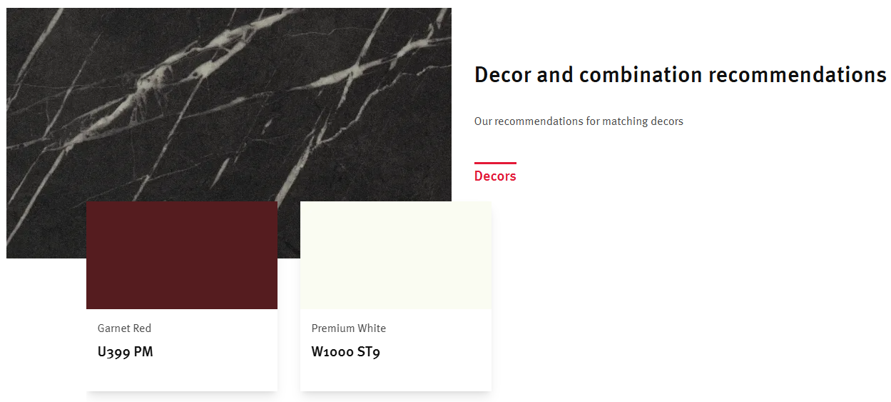 BANGO EGGER F206 PM Black Pietra Grigia - Hodo Alb Sh.p.k.