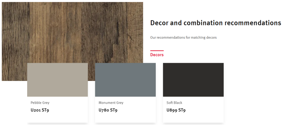 VESHJE MURALE EGGER H1330 ST10 Vintage Santa Fe Oak - Hodo Alb Sh.p.k.