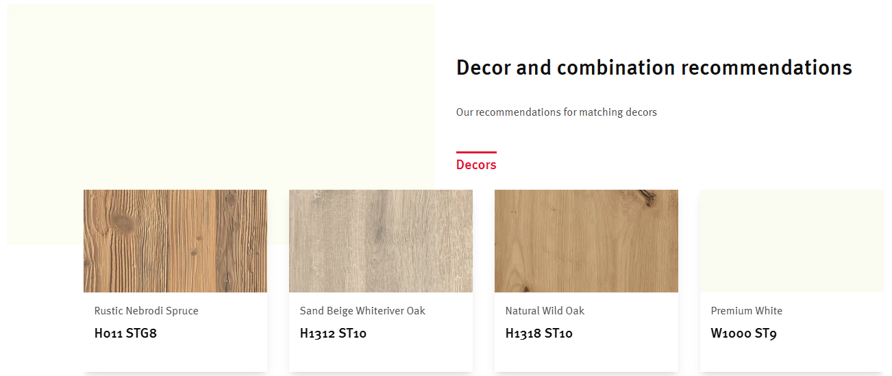 VESHJE MURALE EGGER W1000 ST76 Premium White - Hodo Alb Sh.p.k.