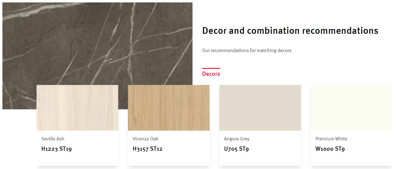 BANGO EGGER F205 ST9 Anthracite Pietra Grigia - Hodo Alb Sh.p.k.